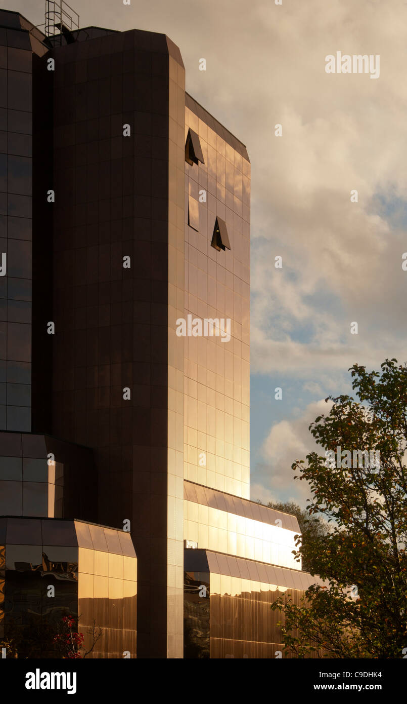 The Quay West building, Salford Quays, Manchester, England, UK Stock ...
