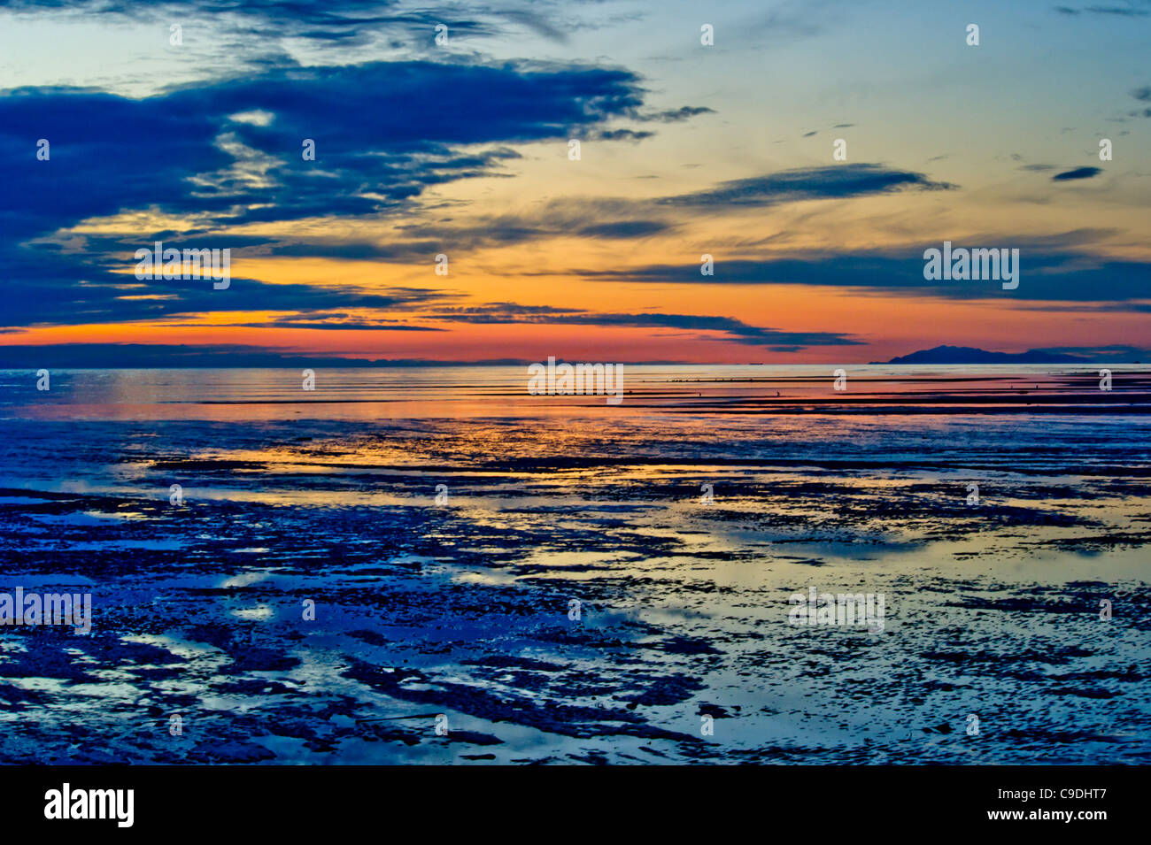 beach coastal horizon Sea Island Vancouver BC Seaside scenery water ...