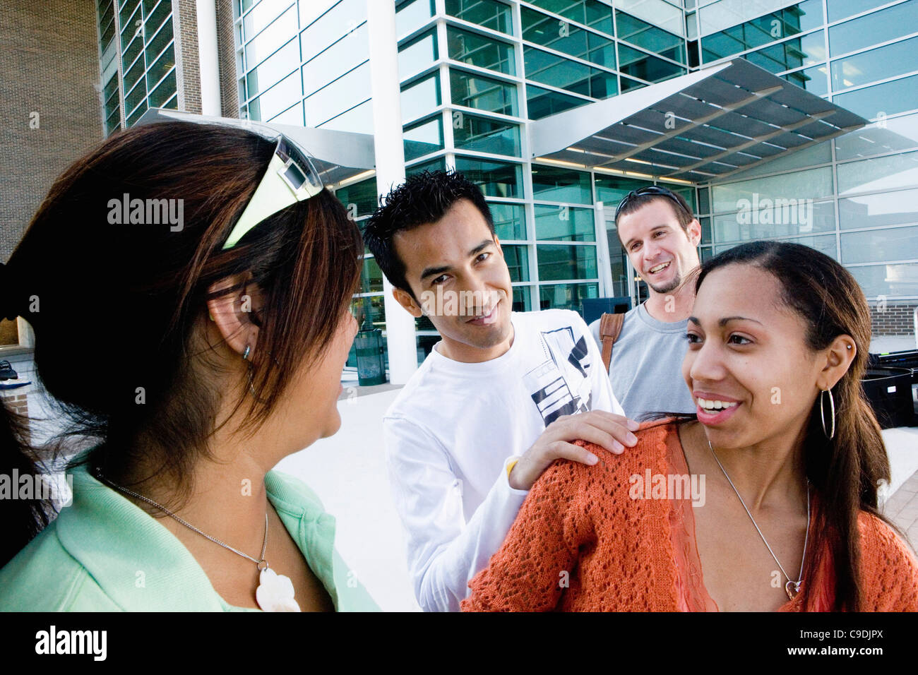 People out socializing hi-res stock photography and images - Alamy