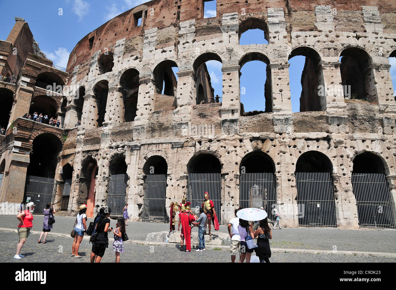 Italy, Rome, Exterior of The Colosseum Stock Photo - Alamy