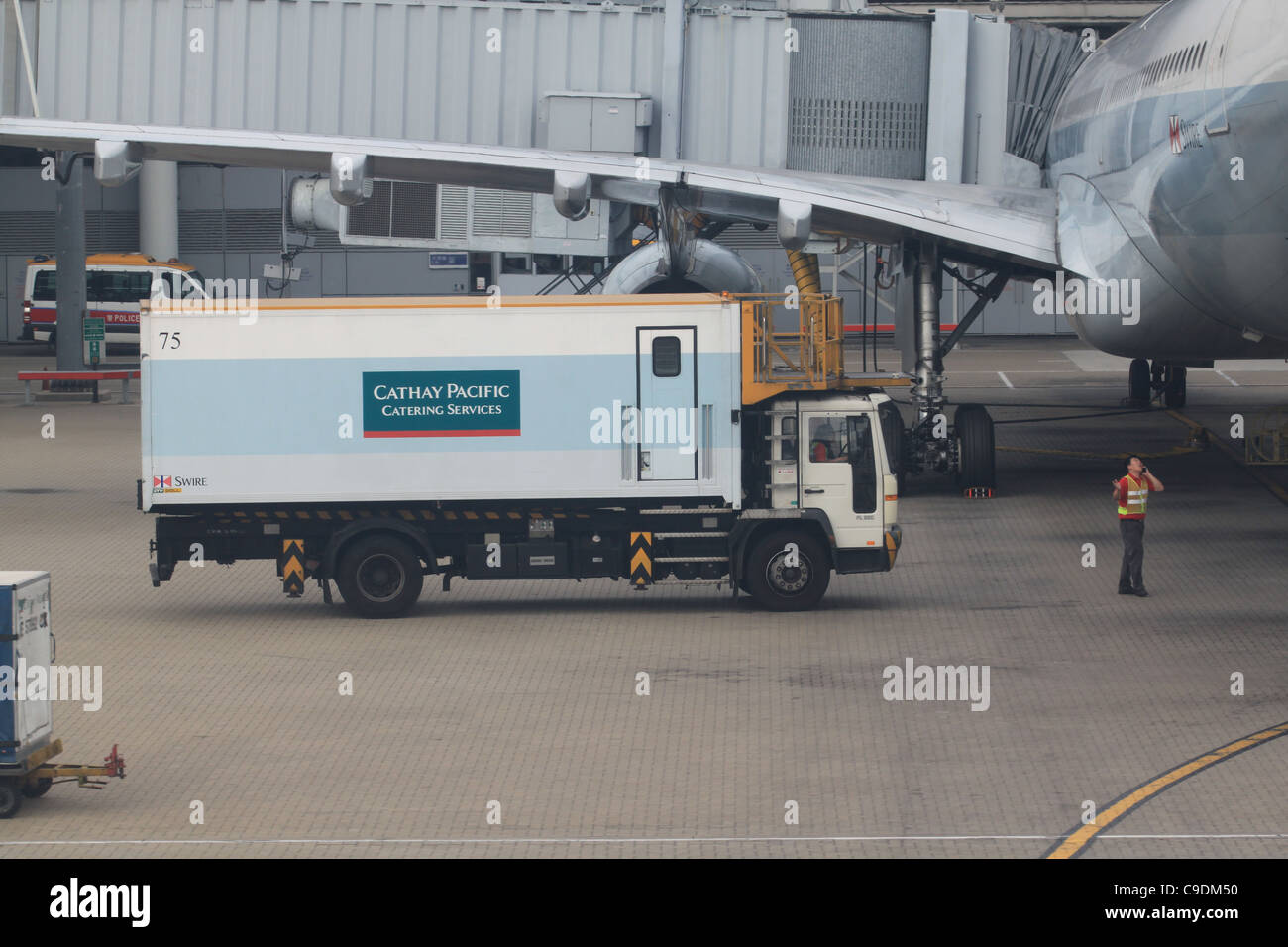 Preparing airplane food hi-res stock photography and images - Alamy
