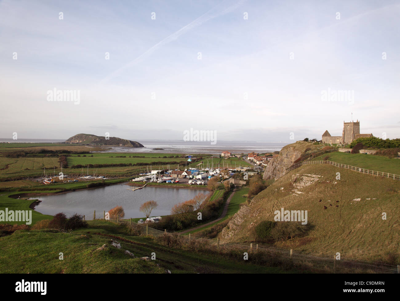 Church of St Nicholas, Uphill, Weston Super Mare, Somerset, England, UK ...