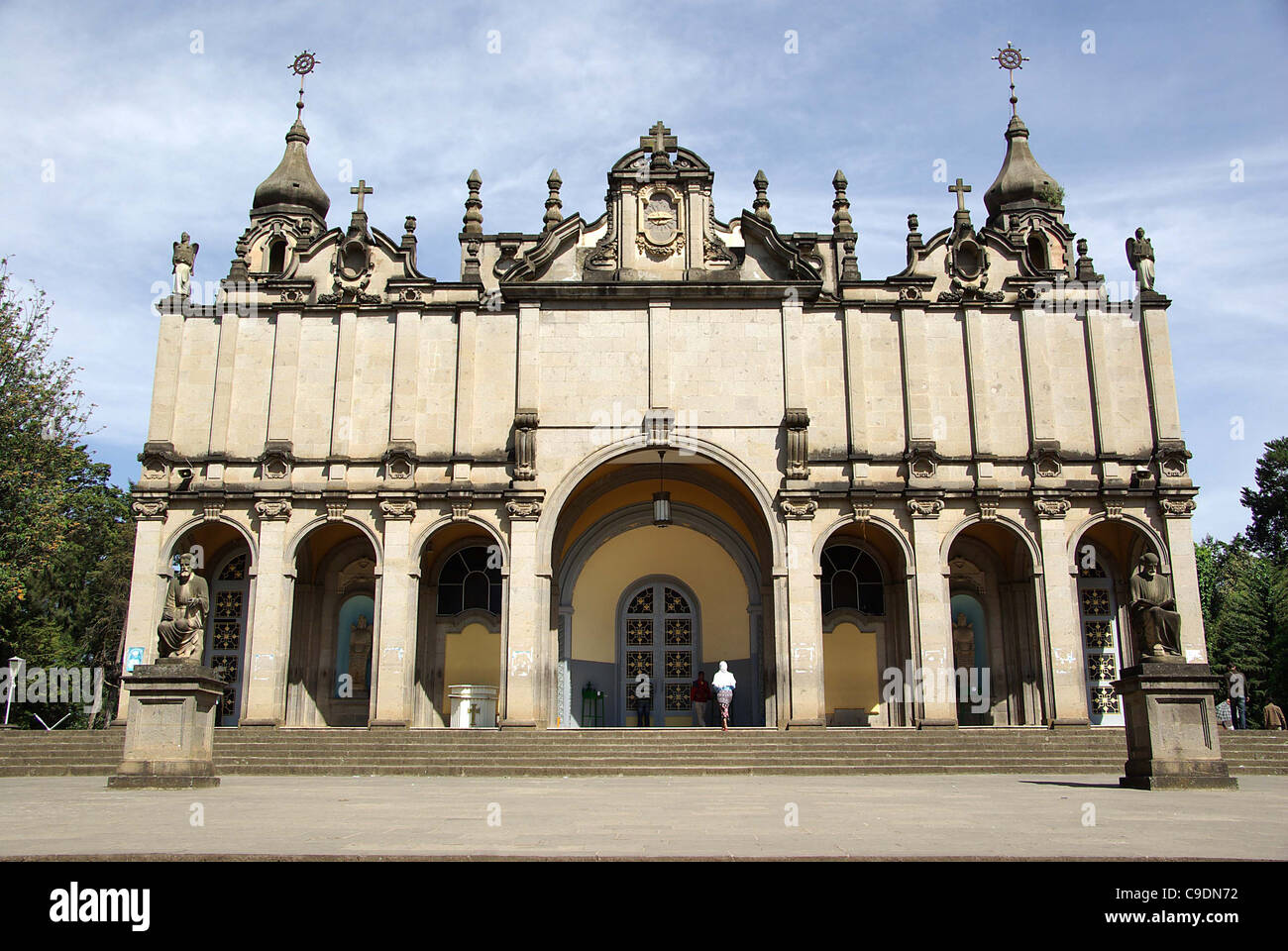 Church in Addis Ababa, Ethiopia Stock Photo - Alamy
