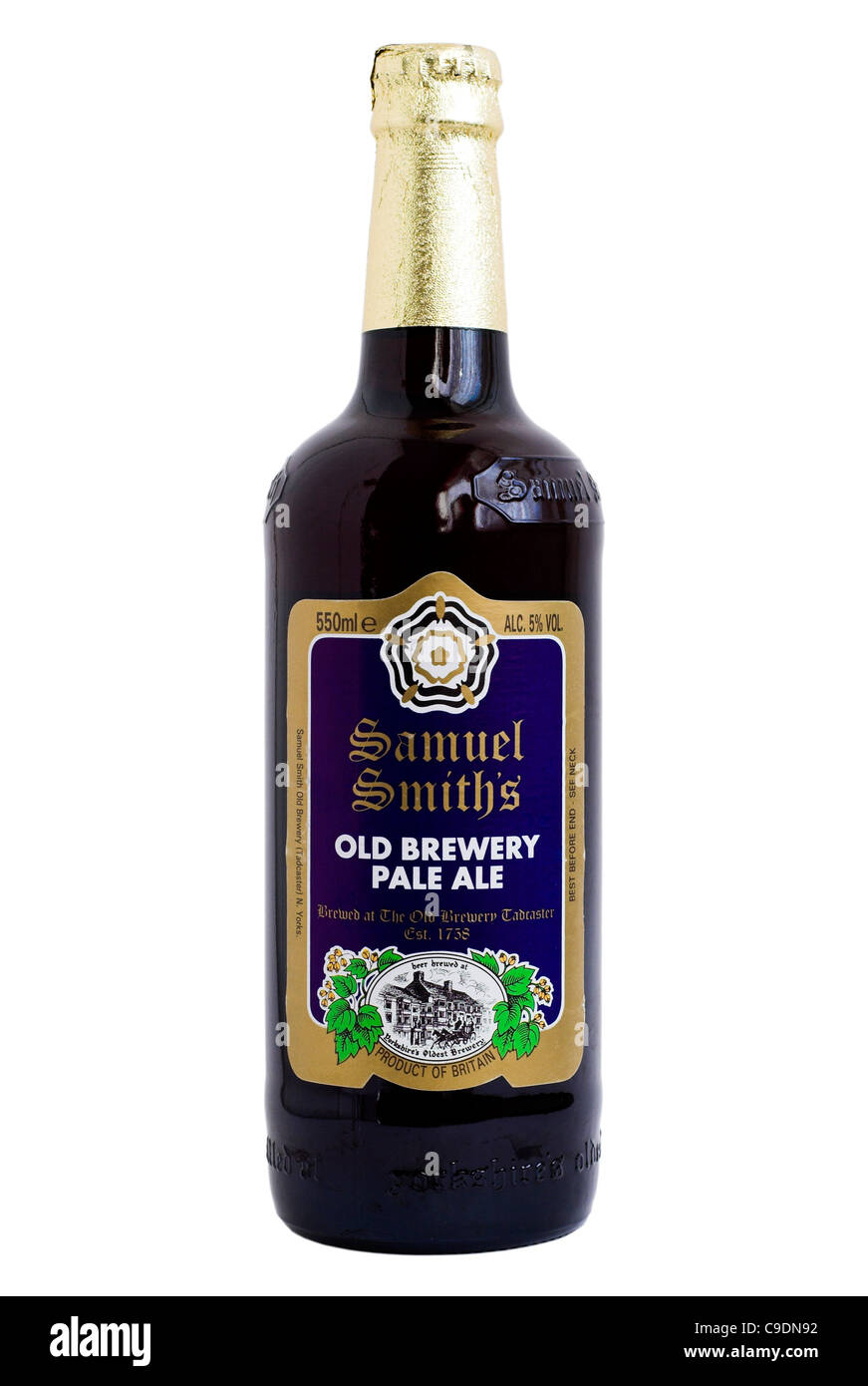 Samuel Smith's Old Brewery Pale Ale beer bottle - current @ 2011 Stock ...