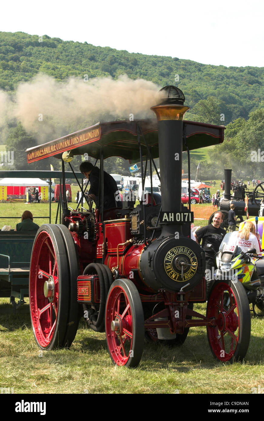 A Burrell Gold Medal Tractor "Gladstone" R/n AH0171 at a West Sussex ...