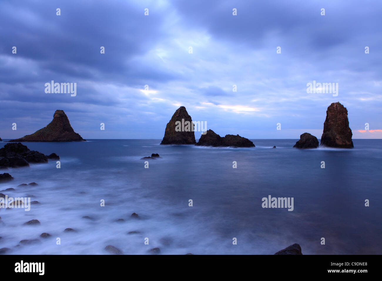 Cyclops stacks in Aci Trezza, Sicily, Italy Stock Photo - Alamy