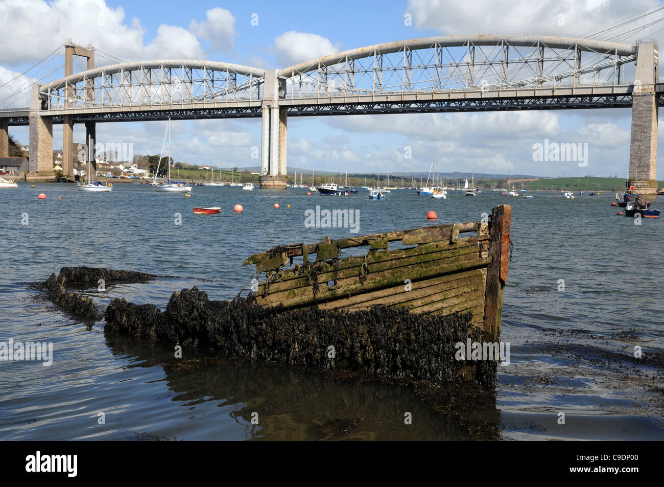Bridges over the River Tamar Stock Photo - Alamy