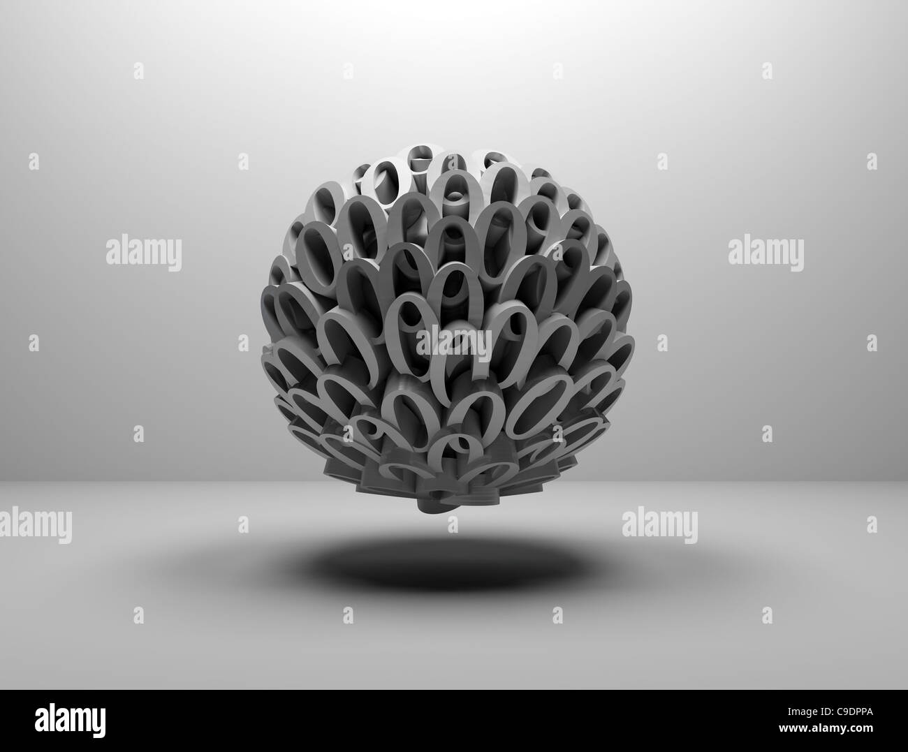 Abstract 3d shape Stock Photo - Alamy