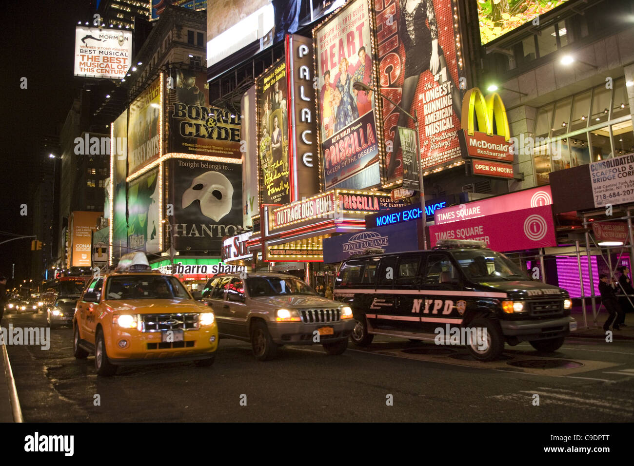 Times Square area in Manhattan Stock Photo - Alamy