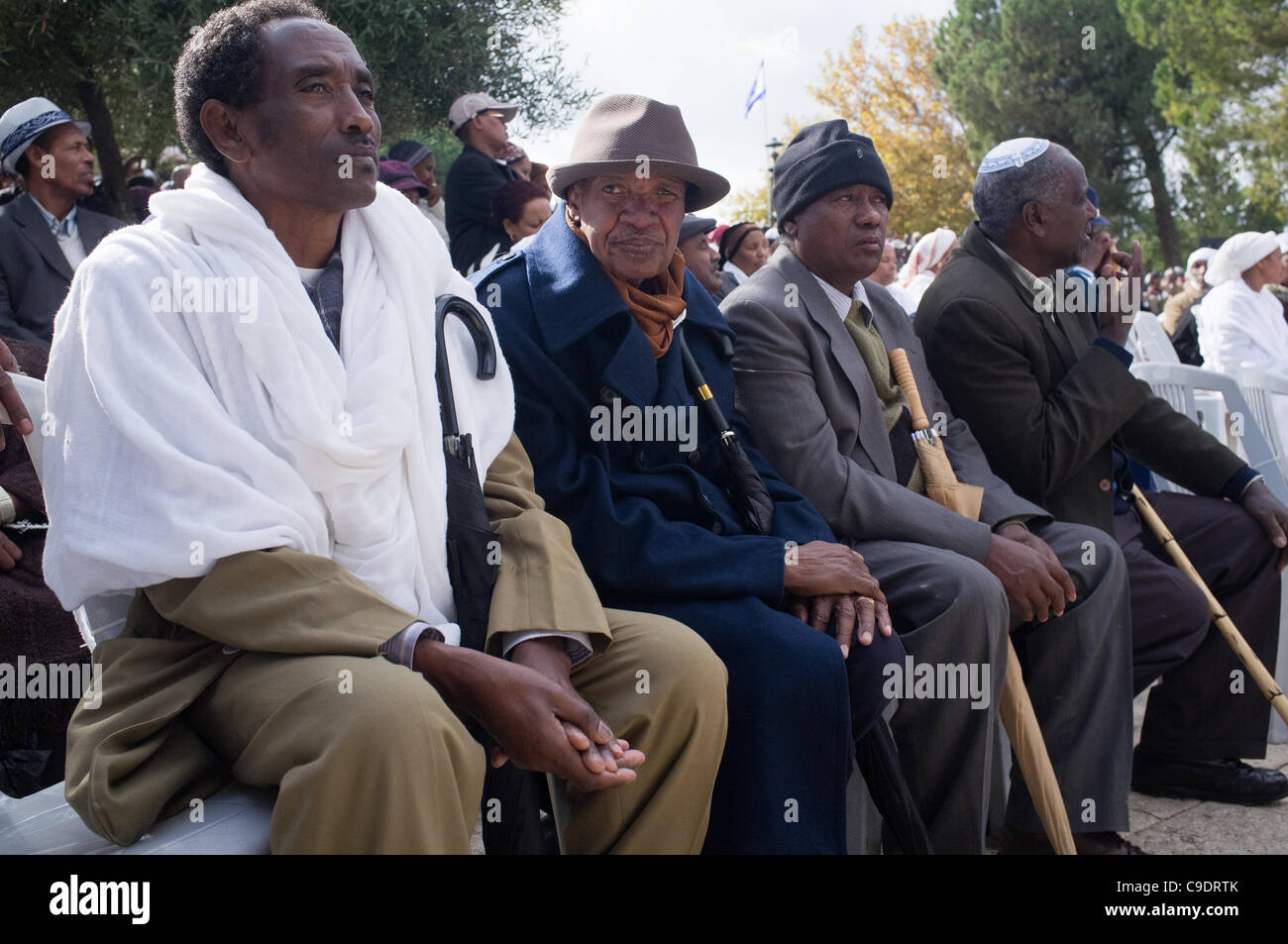 The Jewish Ethiopian community in Israel celebrates the Sigd Holiday ...
