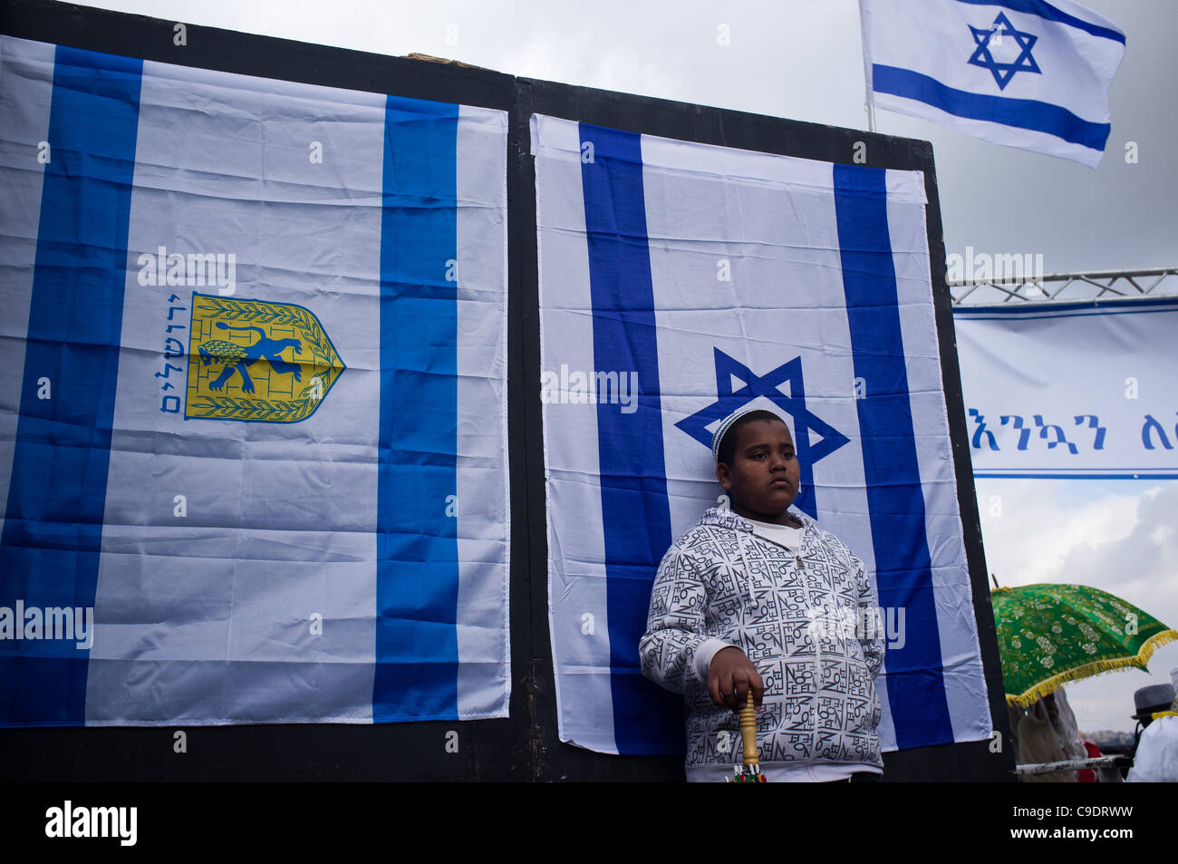Young boy joins the Jewish Ethiopian community in Israel celebrating ...