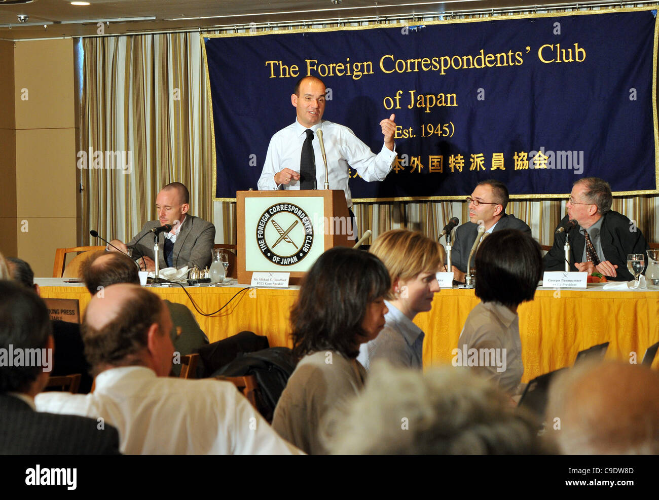November 25, 2011, Tokyo, Japan. Michael Woodford, former chief ...