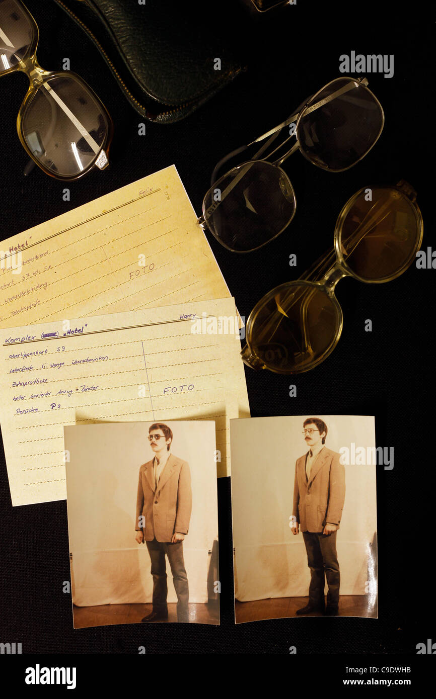Spy disguise objects displayed in der Runden Ecke Museum the former ...