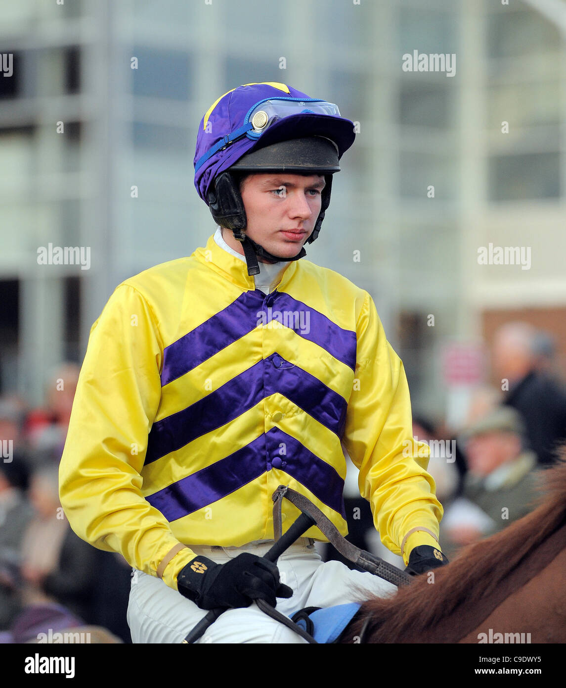 DEREK FOX JOCKEY WETHERBY RACECOURSE WETHERBY ENGLAND 23 November 2011 ...