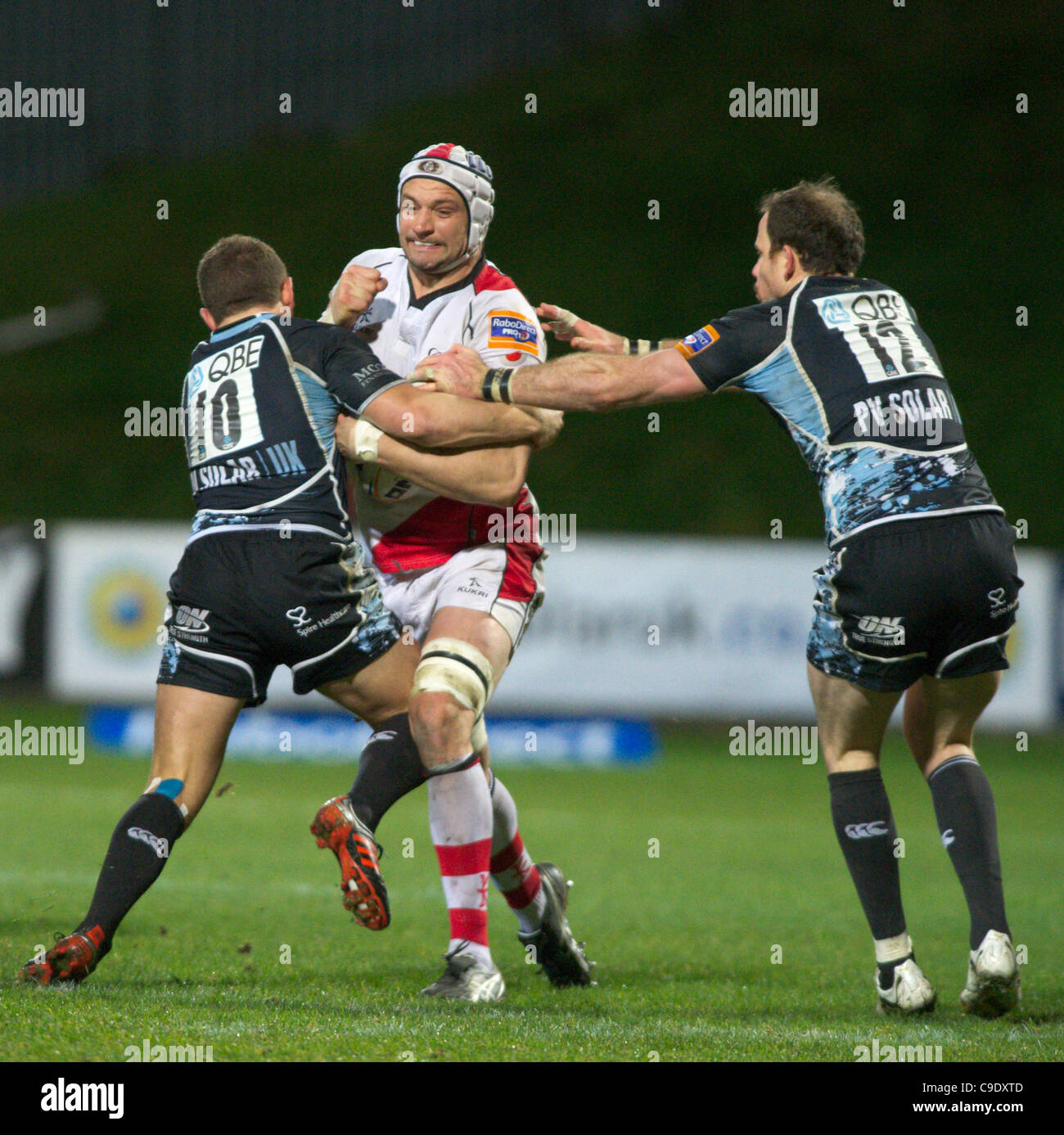 25.11.2011 RaboDirect PRO12 Rugby Union from the Firhill Stadium ...