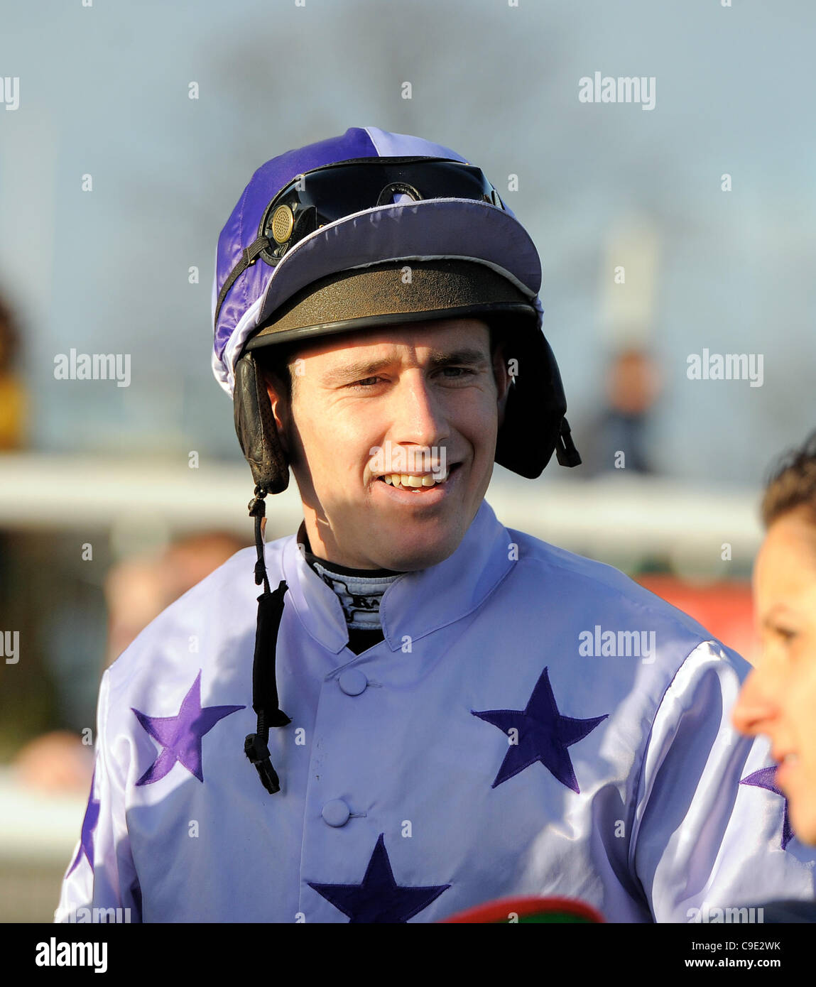ADAM POGSON JOCKEY DONCASTER RACECOURSE DONCASTER ENGLAND 25 November ...