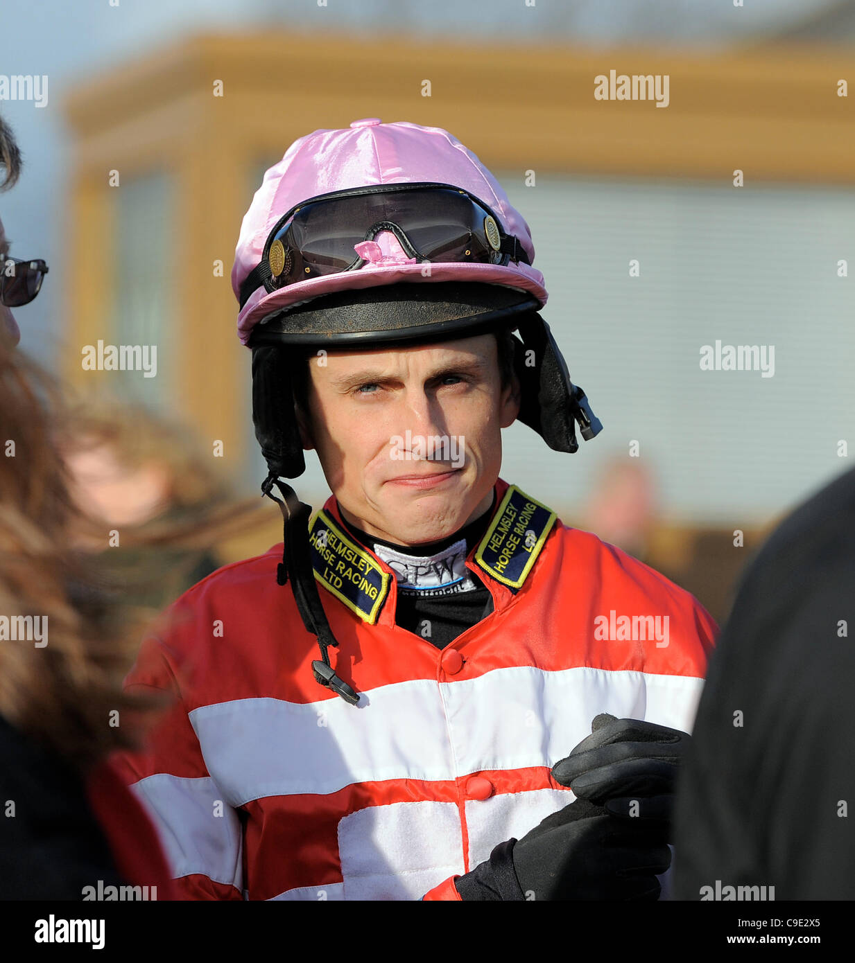 KEITH MERCER JOCKEY DONCASTER RACECOURSE DONCASTER ENGLAND 25 November ...