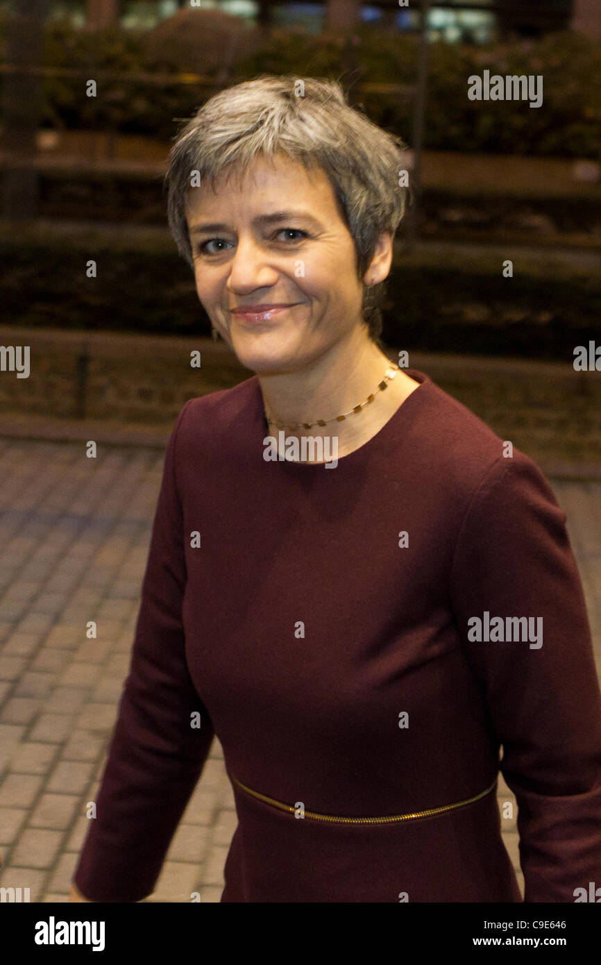 European Commissioner for Competition Margrethe Vestager speaking ...