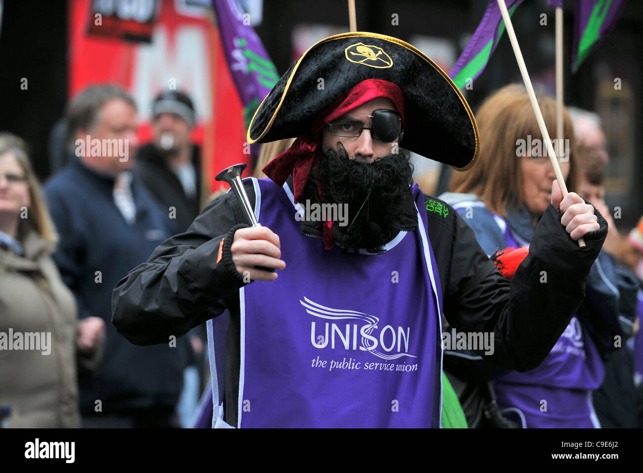 Glasgow unison demonstration hi-res stock photography and images - Alamy
