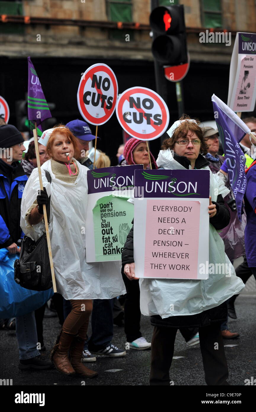 Glasgow unison demonstration hi-res stock photography and images - Alamy