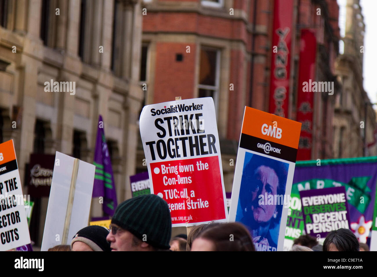 Gmb strike hi-res stock photography and images - Alamy