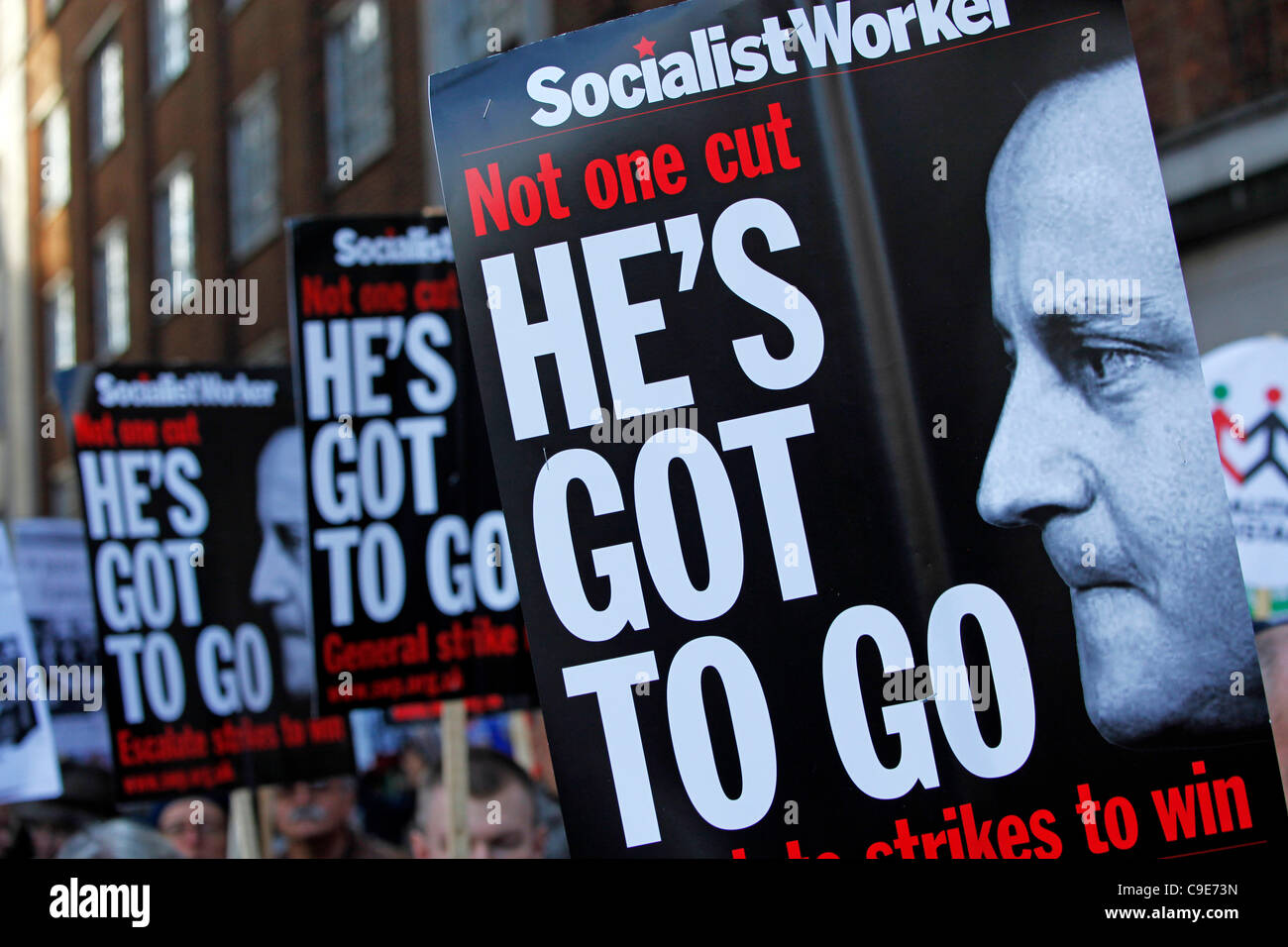 Trade union march london hi-res stock photography and images - Alamy