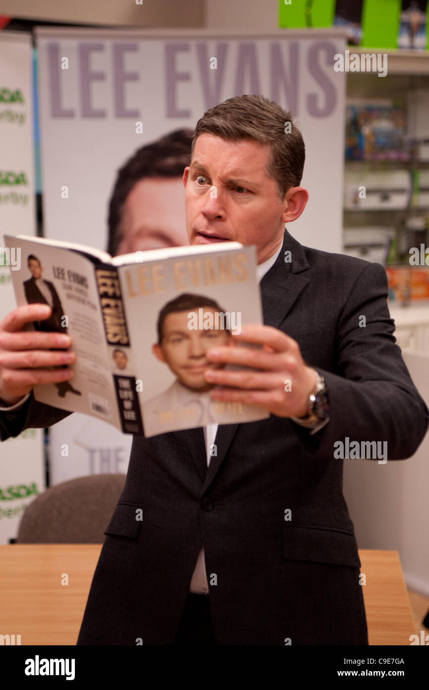 Lee Evans arrived at Asda Spondon in Derby, UK on 30th November for the ...
