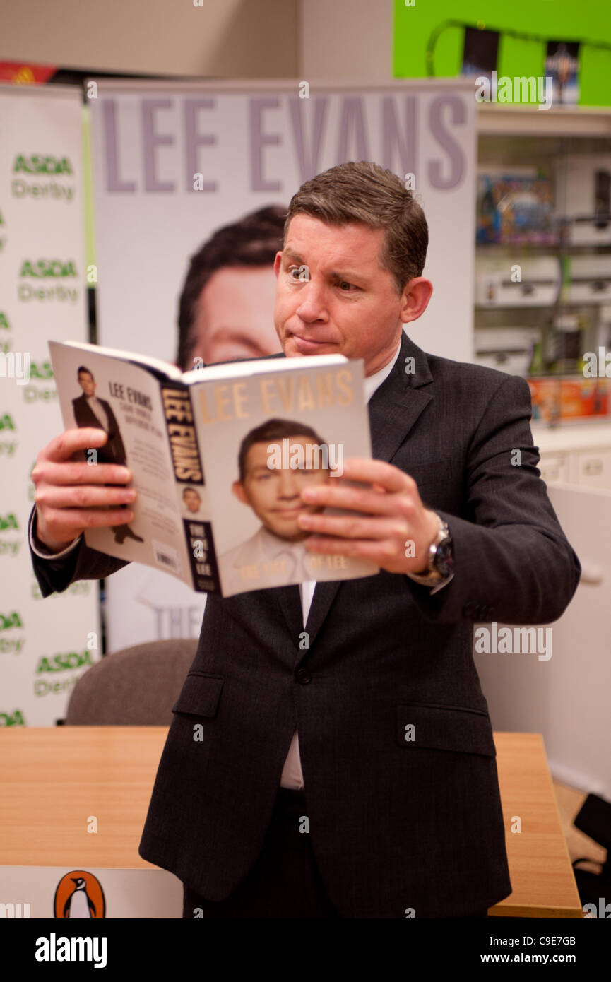 Lee Evans arrived at Asda Spondon in Derby, UK on 30th November for the ...