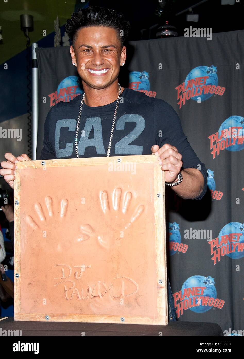 Celebrity DJ and star of "Jersey Shore" Paul (Pauly D) DelVecchio ...