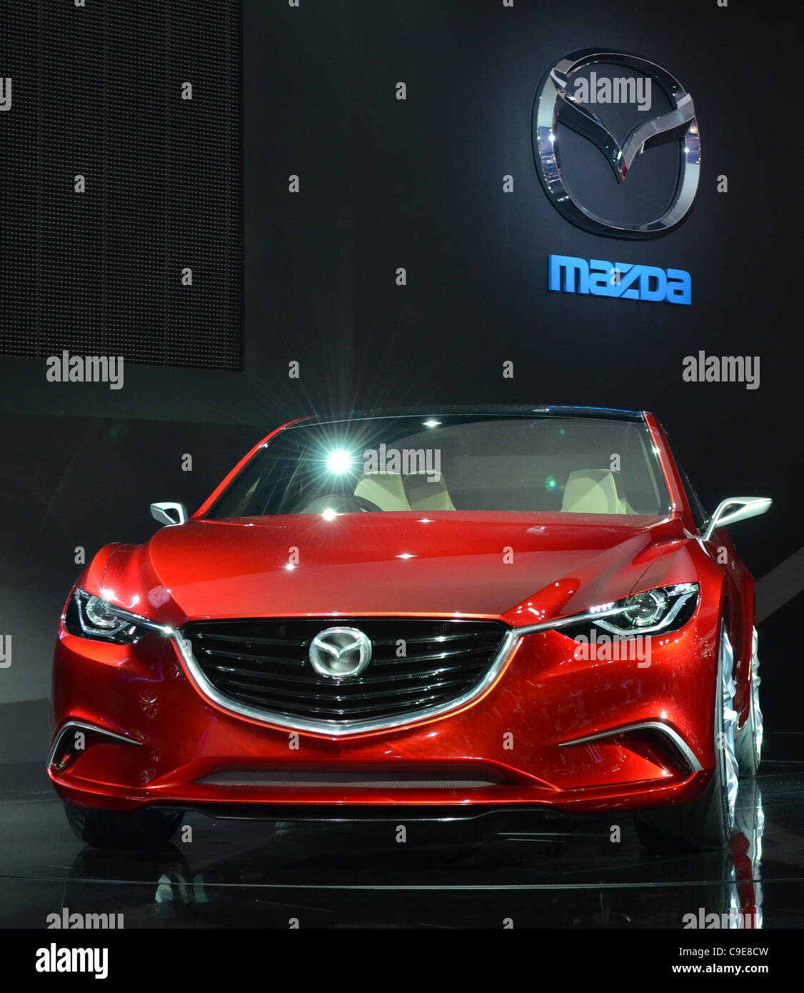 November 30, 2011, Tokyo, Japan - Mazda exhibits Takeri, the new ...