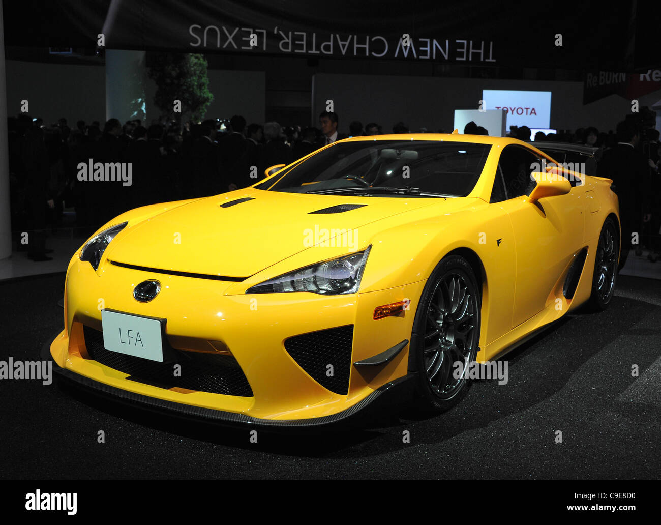 November 30, 2011, Tokyo, Japan - Lexus LFA, a two-seater sports car ...