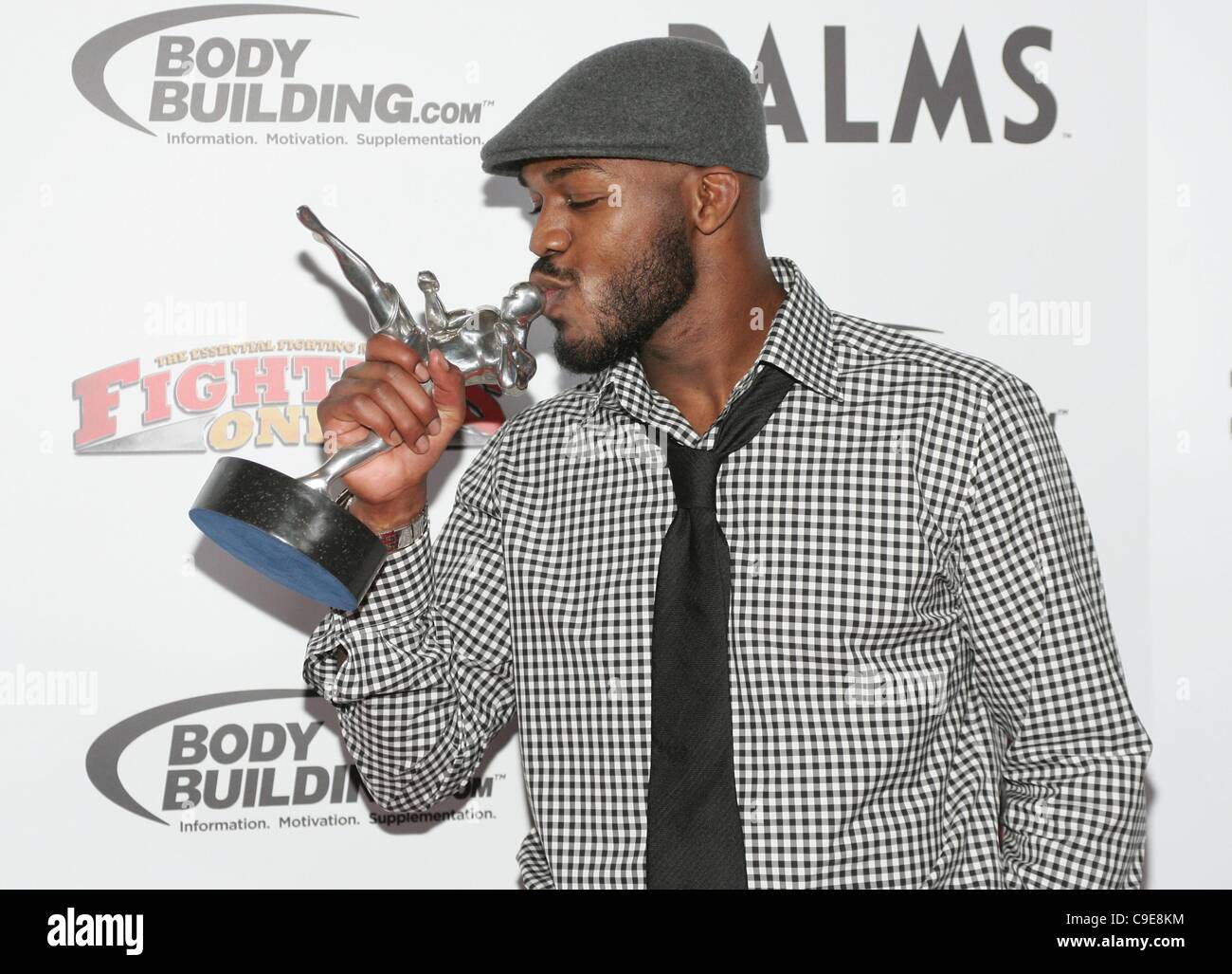 Jon Jones (Fighter of the Year Winner) in attendance for 4th Annual ...