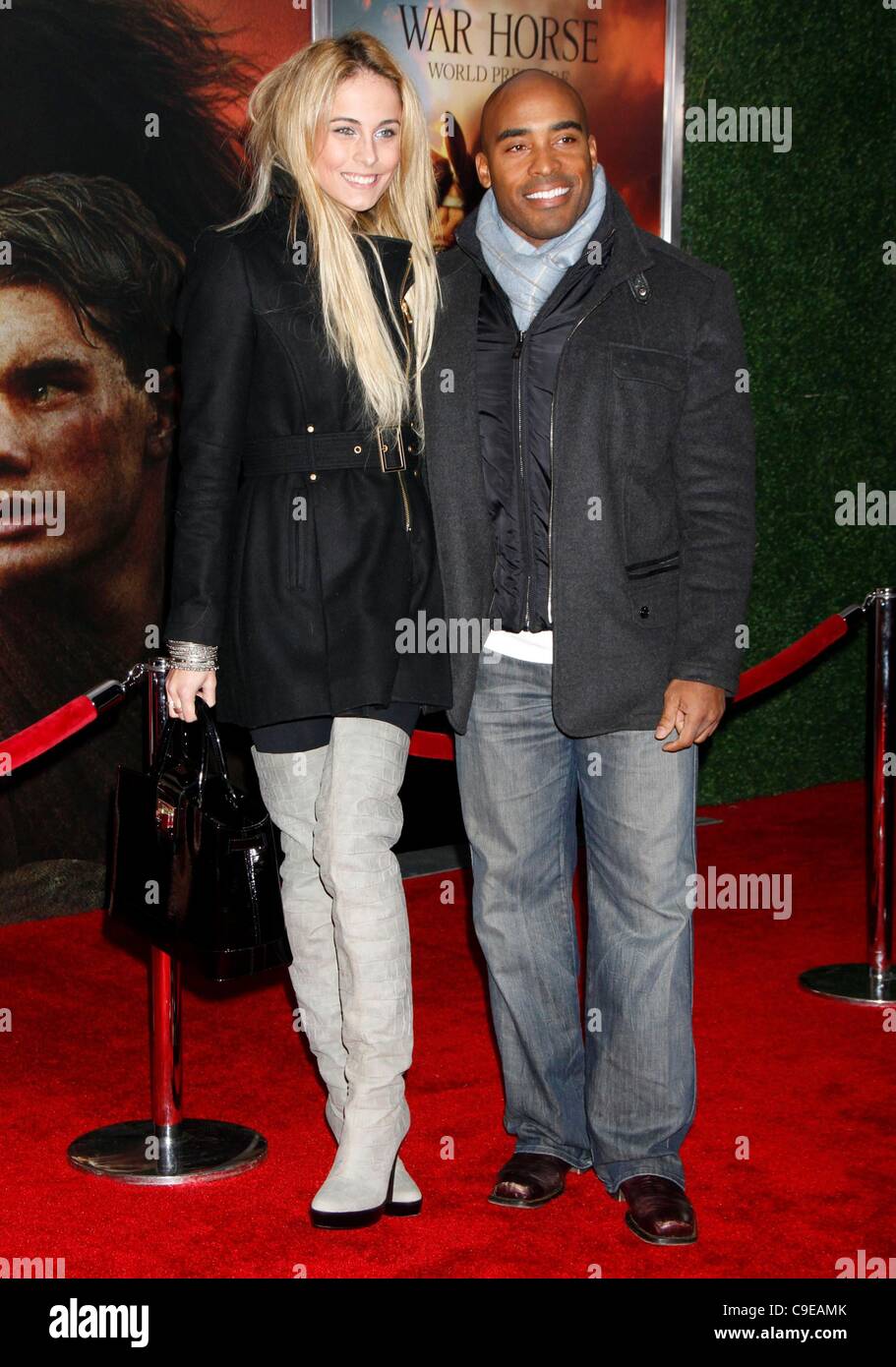 Tiki Barber at arrivals for WAR HORSE Premiere, Avery Fisher Hall at ...