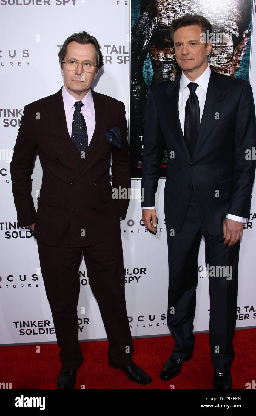GARY OLDMAN & COLIN FIRTH TINKER TAILOR SOLDIER SPY. LOS ANGELES ...