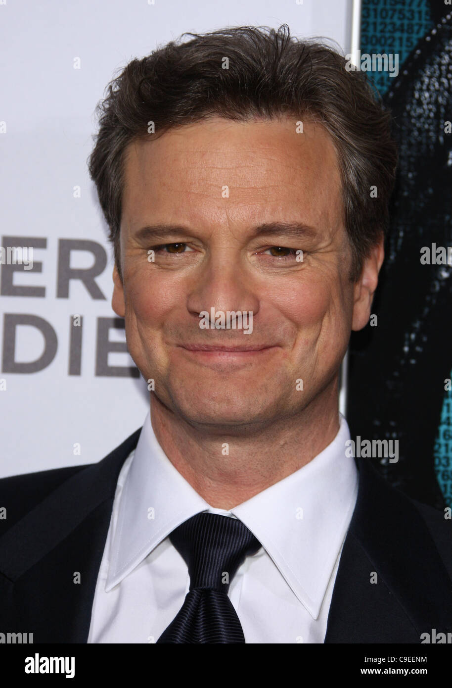 COLIN FIRTH TINKER TAILOR SOLDIER SPY. LOS ANGELES PREMIERE HOLLYWOOD ...