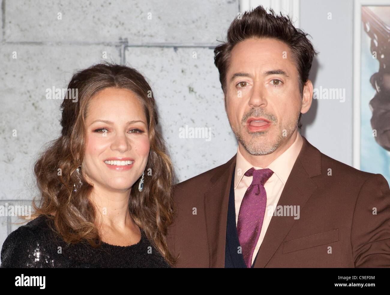 Robert Downey Jr., Susan Downey at arrivals for Sherlock Holmes: A Game ...