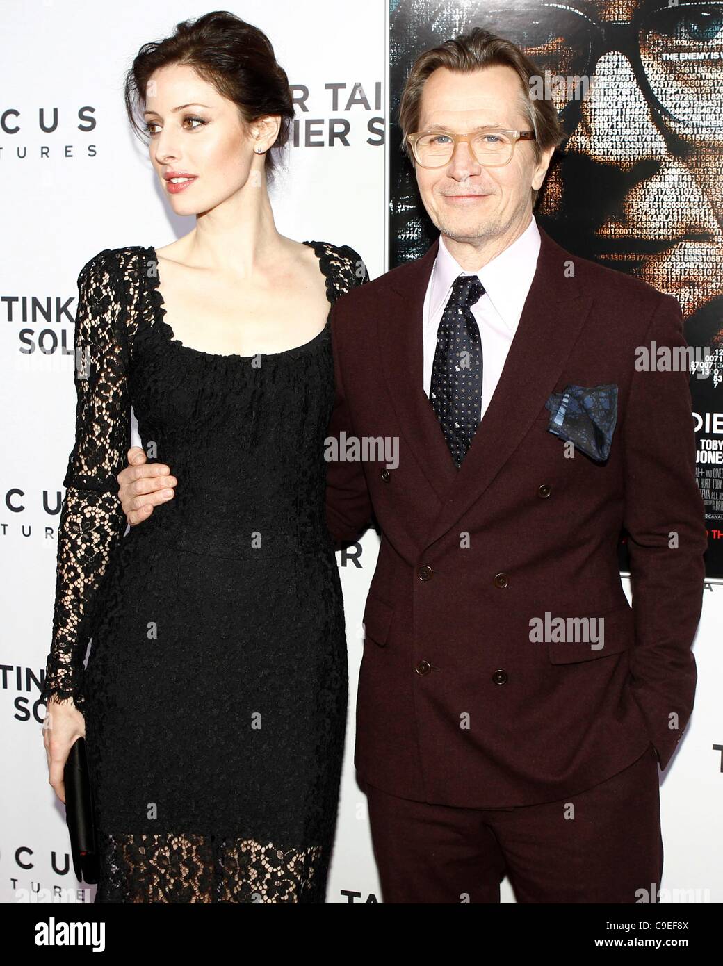 Alexandra Edenborough, Gary Oldman at arrivals for TINKER, TAILOR ...