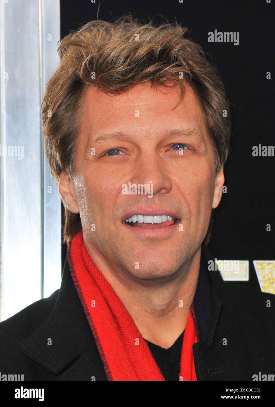 Jon Bon Jovi at arrivals for NEW YEAR'S EVE Tribeca Film Institute ...