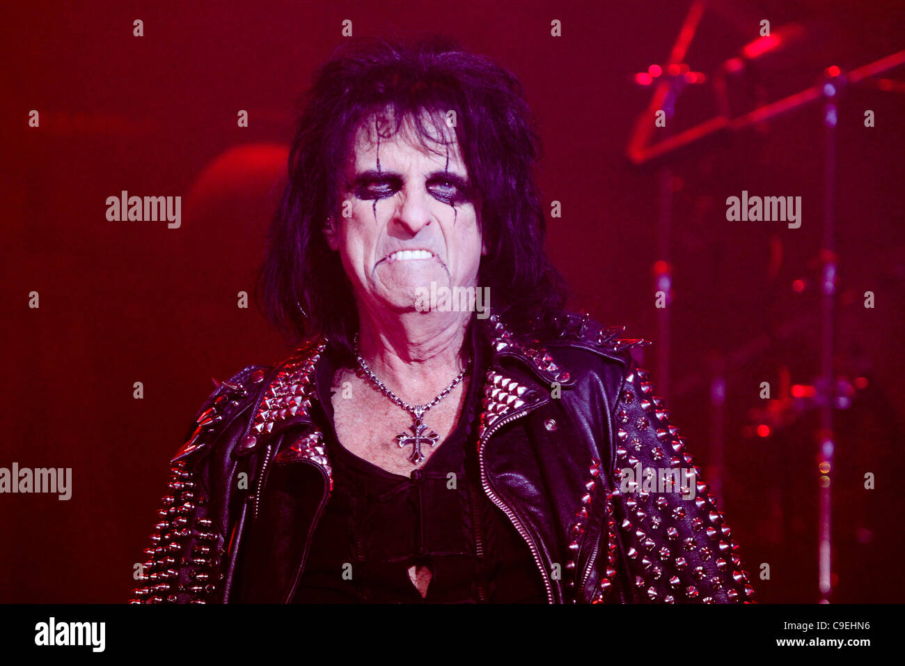 Dec. 7, 2011 - Oshawa, Ontario, Canada - Singer Alice Cooper performs ...