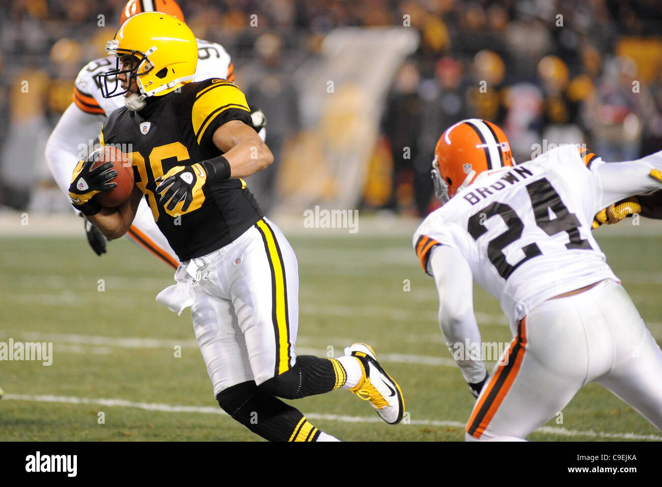 Dec. 8, 2011 - Pittsburgh, PENNSYLVANNIA, U.S - Pittsburgh Steelers ...