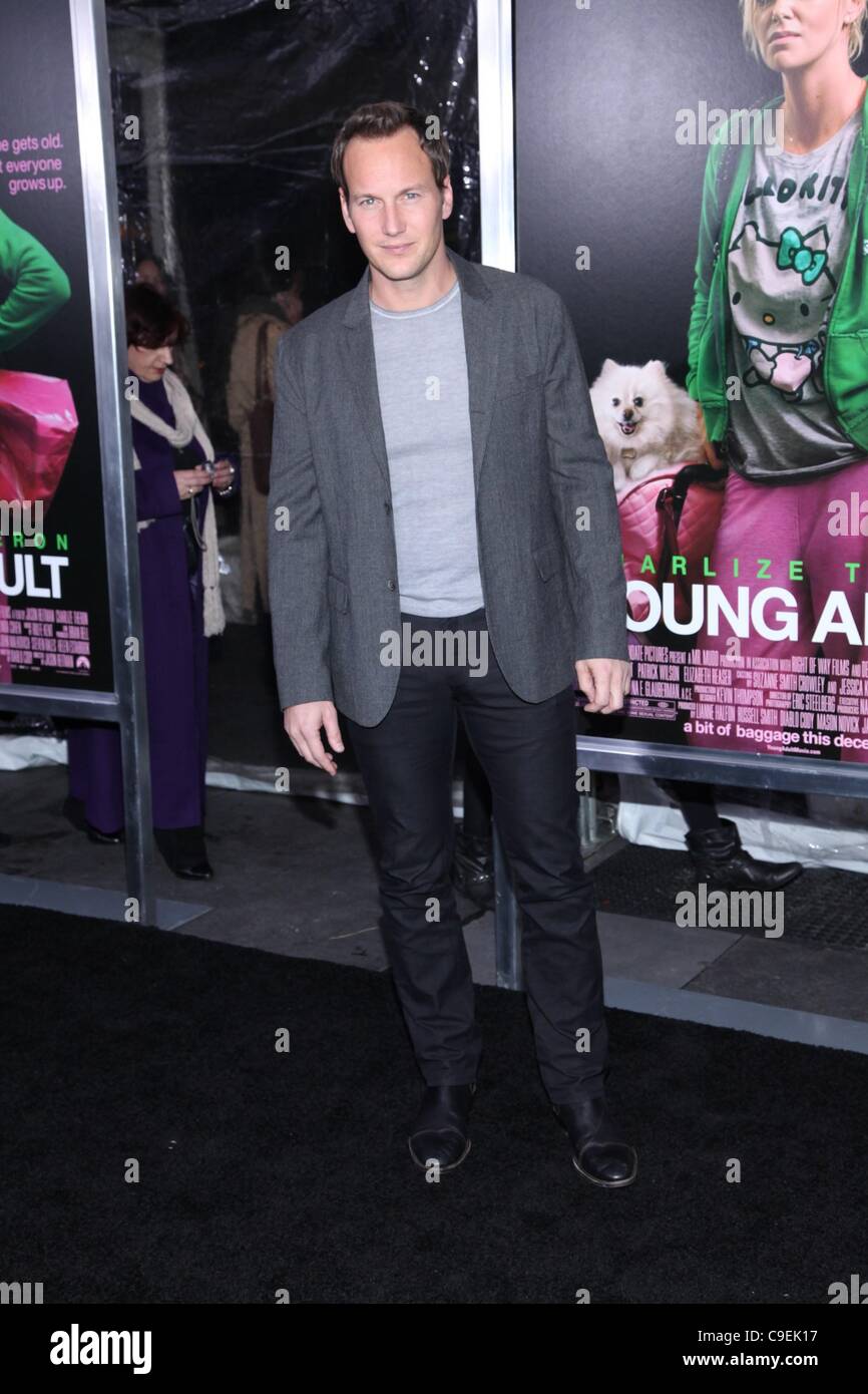 Patrick Wilson at arrivals for YOUNG ADULT Premiere, The Ziegfeld ...
