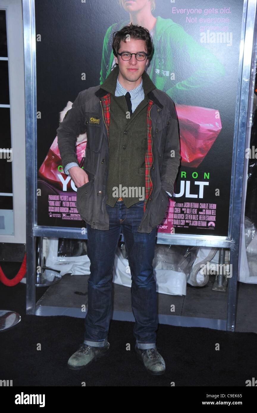 John Forest at arrivals for YOUNG ADULT Premiere, The Ziegfeld Theatre ...