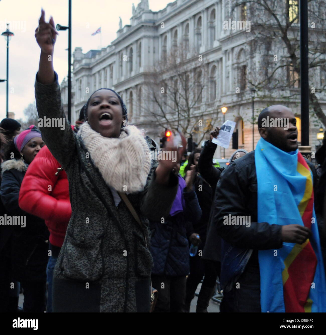 Civil Unrest In The Democratic Republic Of Congo High Resolution Stock ...