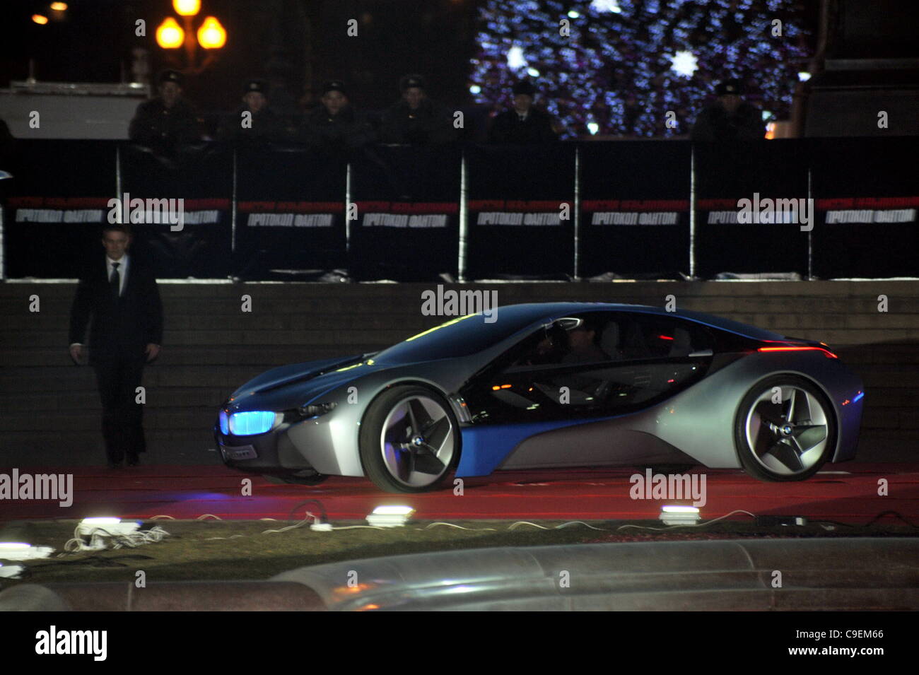 08.12.2011. Moscow. Russia. "Mission: Impossible – Ghost Protocol" film ...