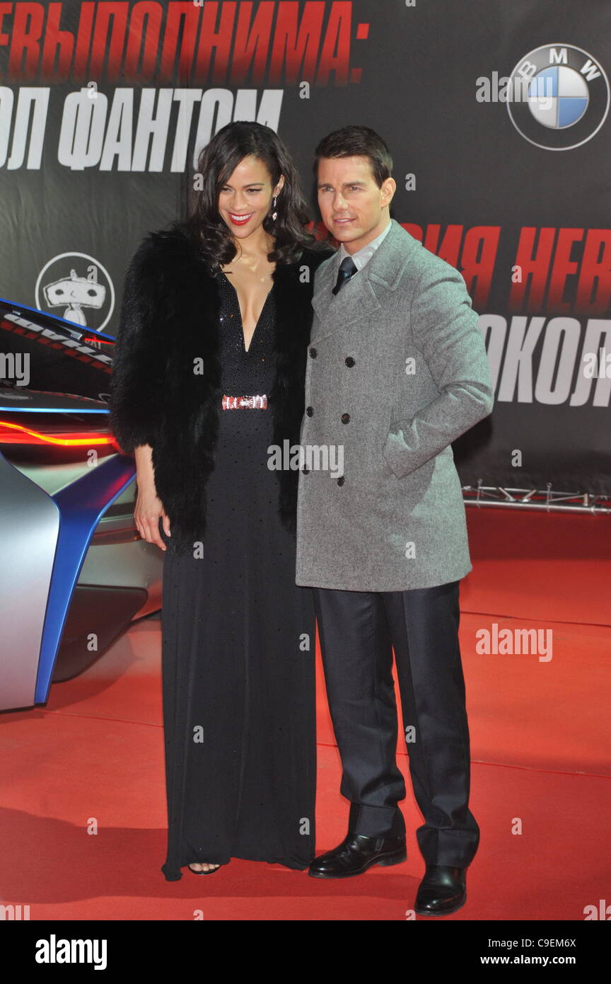 08.12.2011. Moscow. Russia. "Mission: Impossible – Ghost Protocol" film ...
