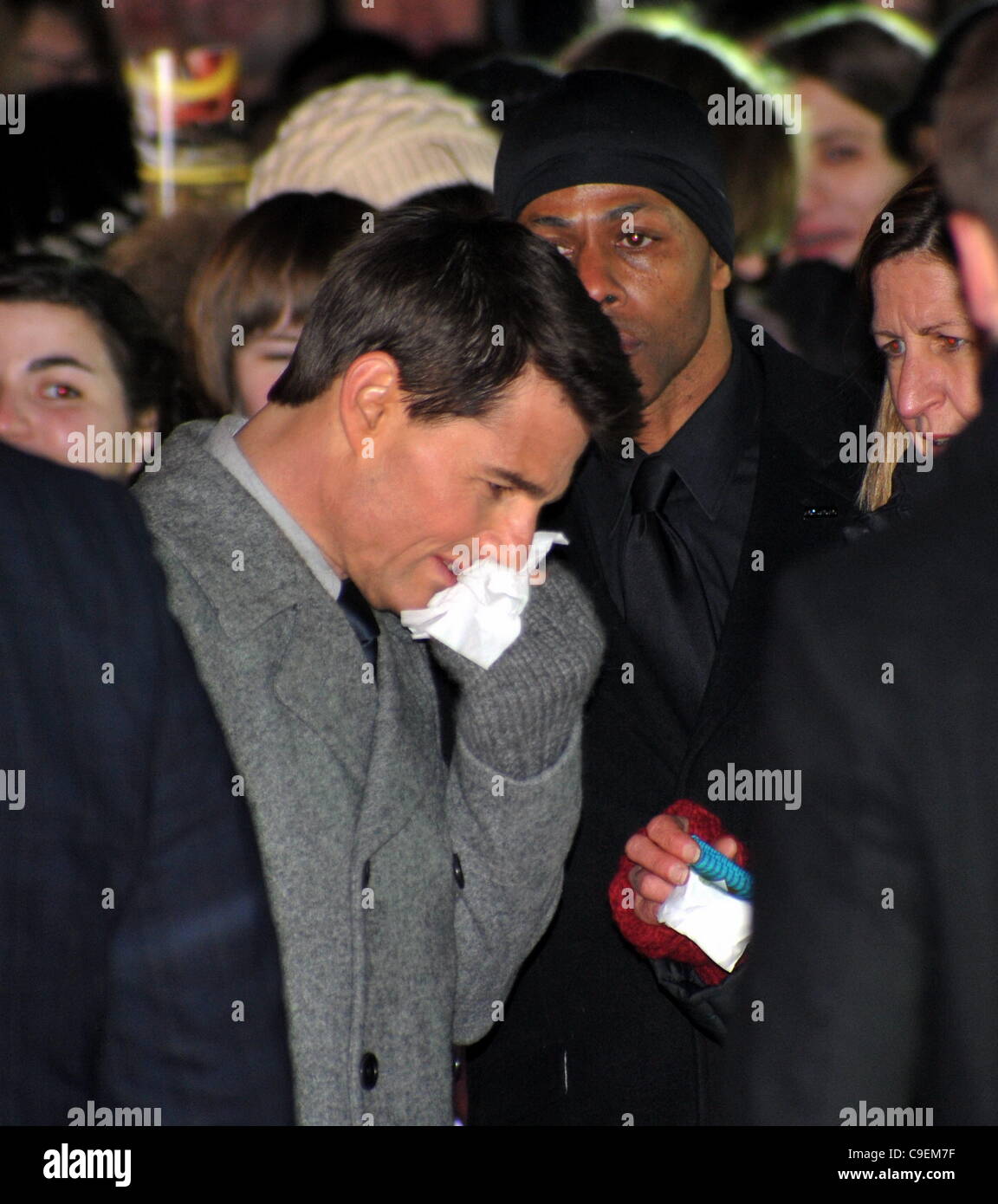 08.12.2011. Moscow. Russia. "Mission: Impossible – Ghost Protocol" film ...