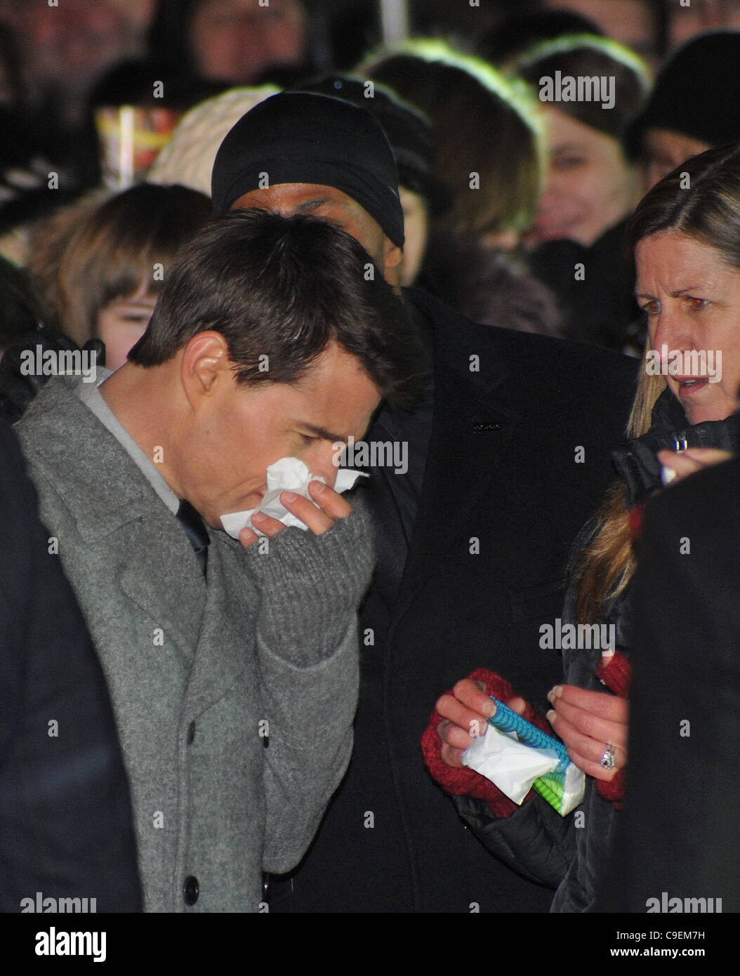 08.12.2011. Moscow. Russia. "Mission: Impossible – Ghost Protocol" film ...
