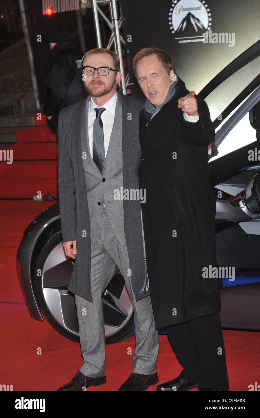 08.12.2011. Moscow. Russia. "Mission: Impossible – Ghost Protocol" film ...