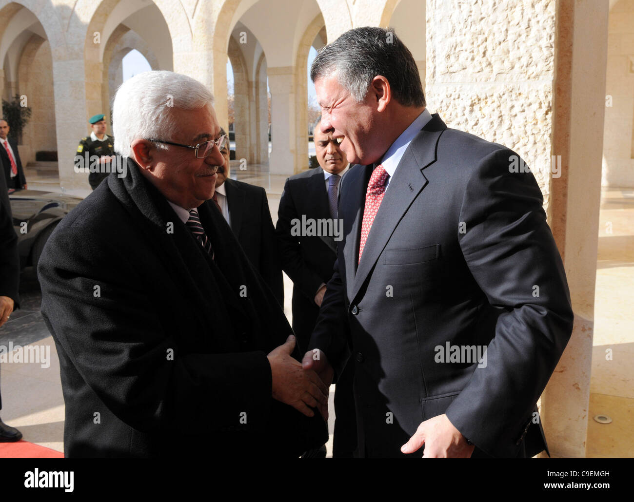 Dec. 8, 2011 - Amman, Amman, Jordan - Palestinian President Mahmoud ...
