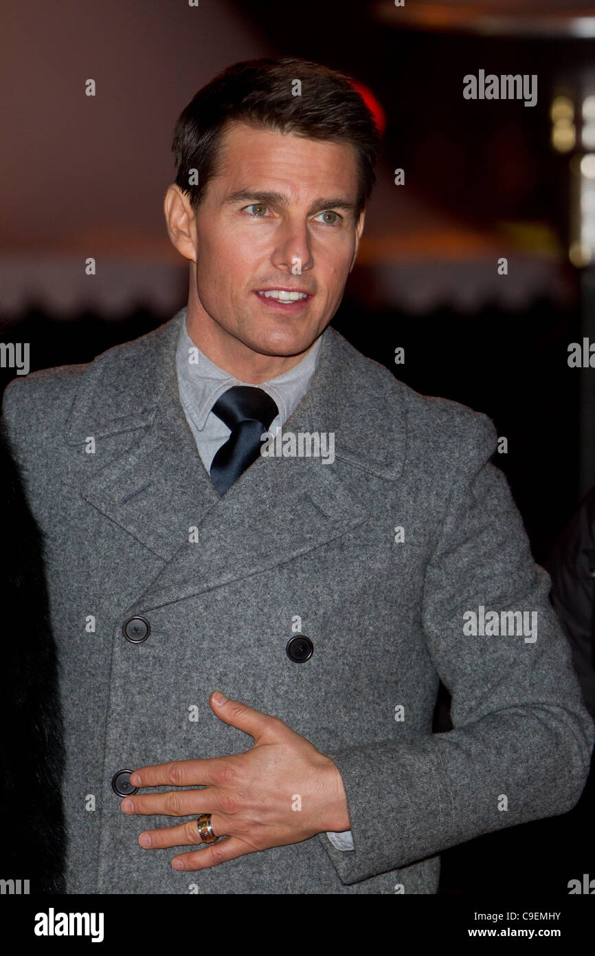 08.12.2011. Moscow. Russia. "Mission: Impossible – Ghost Protocol" film ...